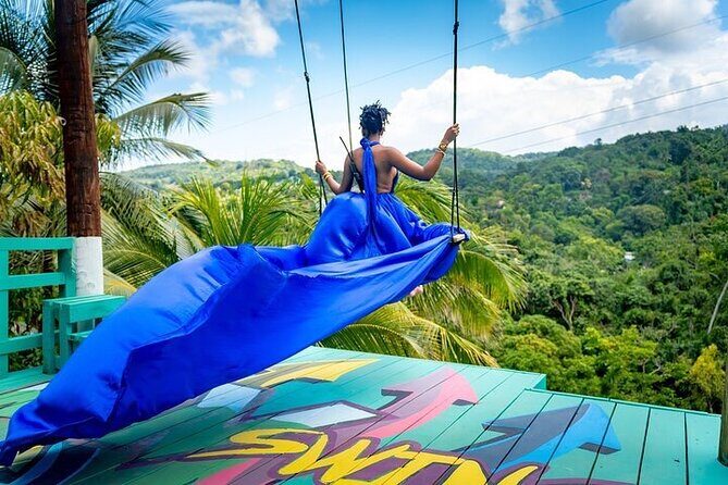 Flying Dress and Swing Photoshoot from Ocho Rios ports and Hotels - Real Traveler Insights