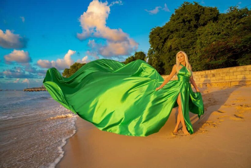 Flying Dress Barbados Photoshoot Experience - What Is the Flying Dress Barbados Photoshoot Experience?