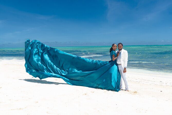 Flying Dress Photo in Turks and Caicos island - The Value of the Experience
