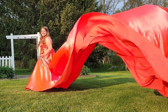 Flying Dress Photo Shoot in Madison WI - Who Will Love This Experience?