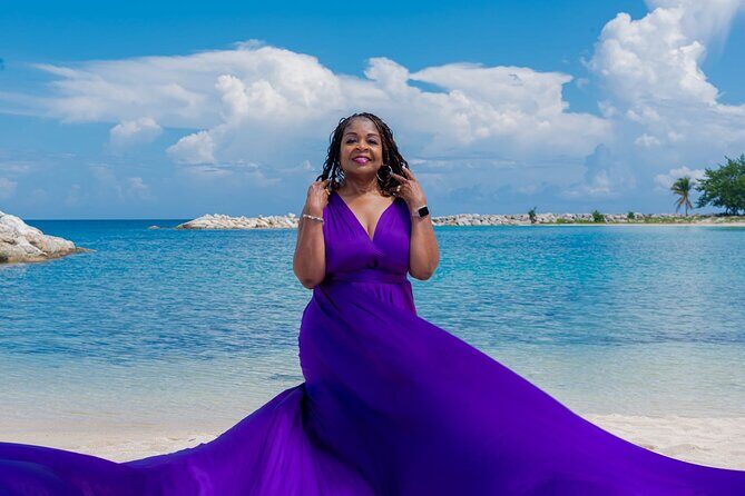Flying Dress Photoshoot at Doctors Cave Beach Montego Bay Jamaica - What Reviewers Are Saying