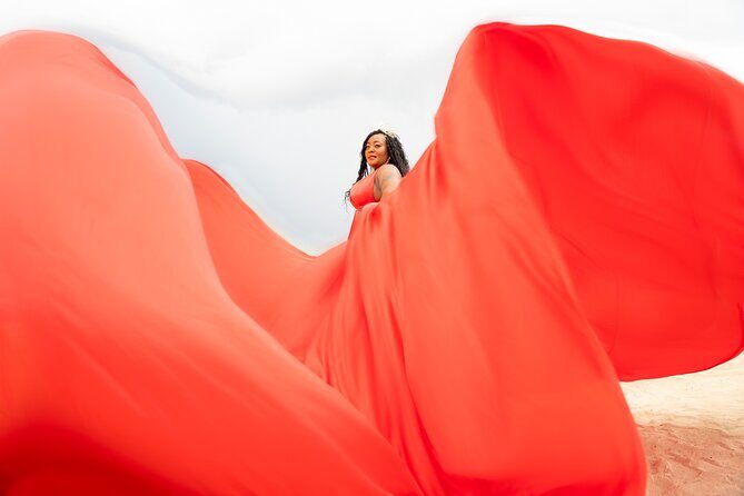 Flying Dress Photoshoot in Montego Bay  Single Person Experience - Location and Accessibility
