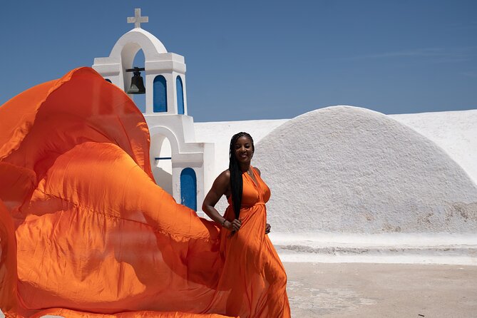 Flying Dress Photoshoot in Oia Private entry to Blue Dome - Introduction: A Unique Photoshoot in Santorini’s Oia