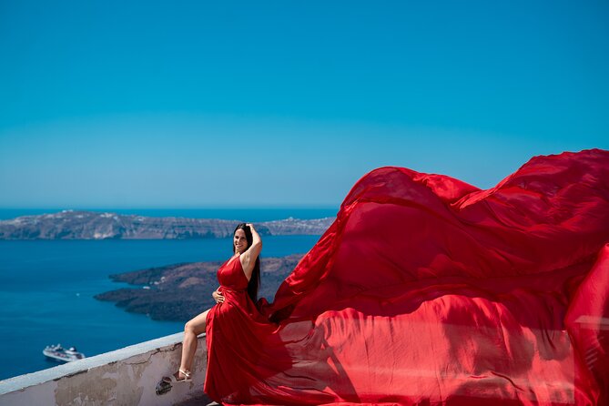 Flying Dress Photoshoot in Oia Private entry to Blue Dome - The Sum Up: Is This the Right Santorini Experience for You?