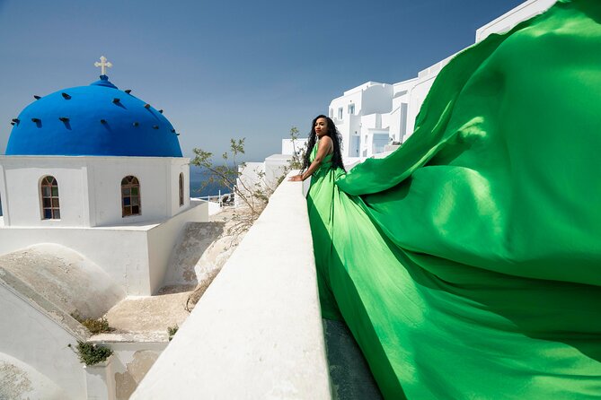 Flying Dress Photoshoot in Santorini - Who Should Consider This?