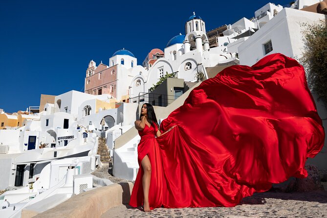 Flying Dress Photoshoot in Santorini - Customer Reviews and Feedback