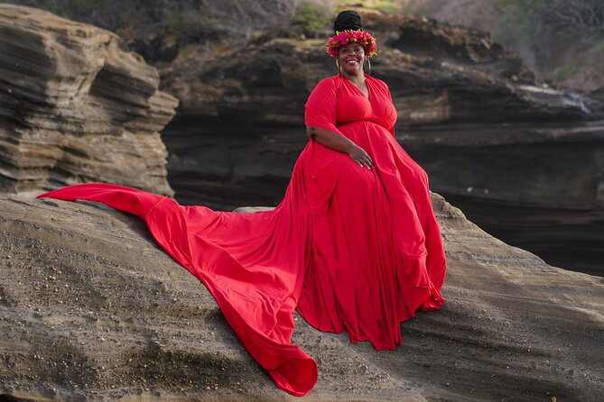 Flying Dress Photoshoot on Oahu - The Meeting Point and Logistics