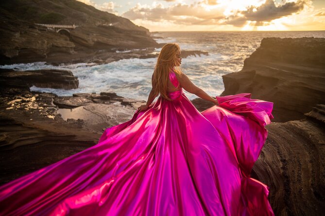 Flying Dress Photoshoot on Oahu - Post-Session: The Photos and Editing