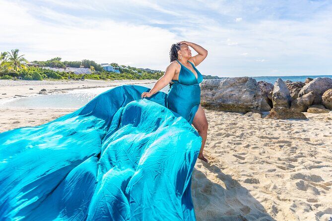 Flying Dress Photoshoot Turks and Caicos - FAQs