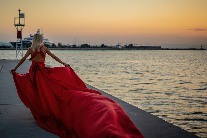 Flying Dress Private Photoshoot in Athens - Logistics