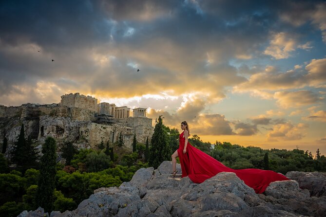Flying Dress Private Photoshoot in Athens - Personalized Photoshoot