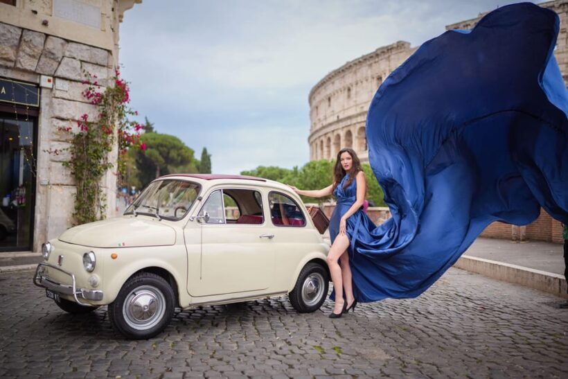 Flying Dress Professional Photoshoot in the Eternal Rome - Key Points