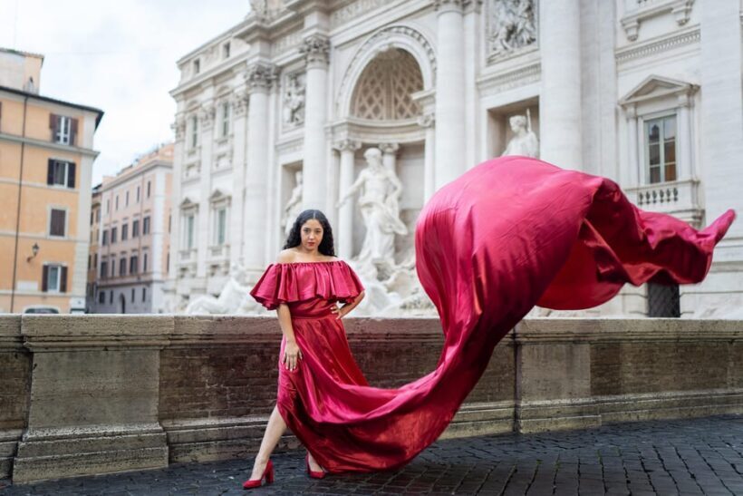 Flying Dress Professional Photoshoot in the Eternal Rome - What Makes the Flying Dress Photoshoot Stand Out?