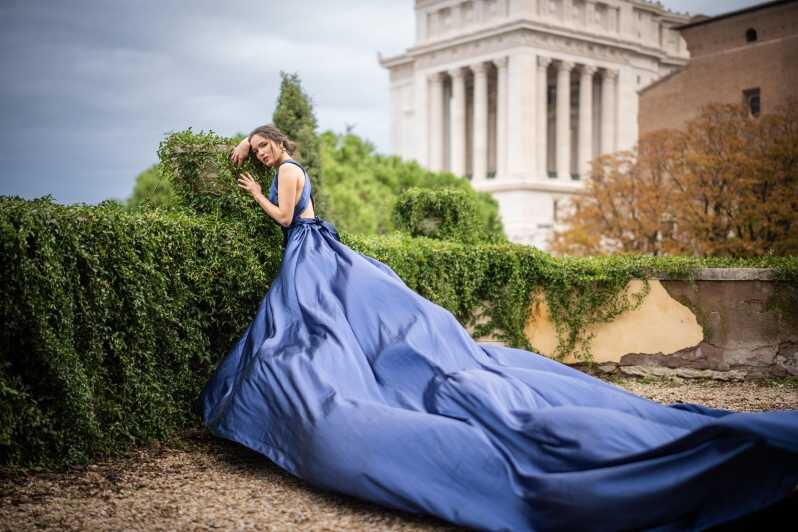 Flying Dress Professional Photoshoot in the Eternal Rome - The Value of a Professional Photoshoot