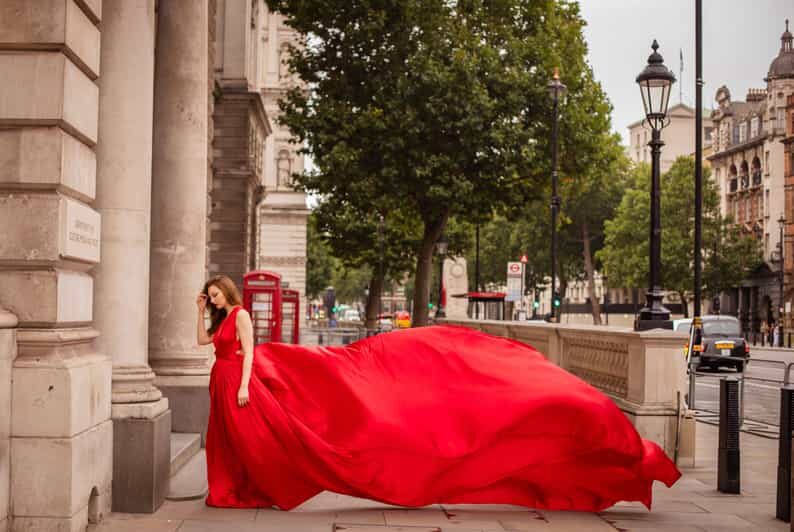 Flying dress professional photoshoot with pro photographer - An Introduction to the Photoshoot