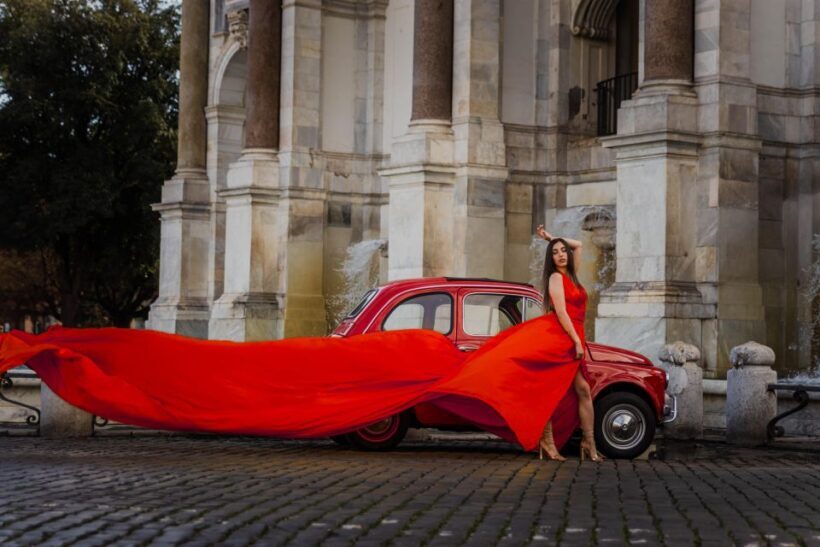 Flying Dress Rome Photoshoot - What the Photoshoot Includes and Excludes
