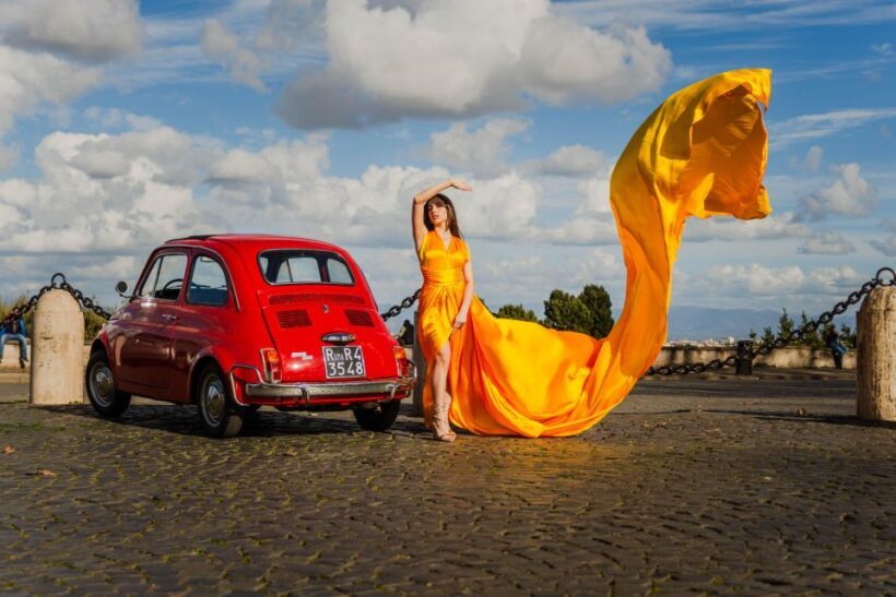 Flying Dress Rome Photoshoot - Practical Tips for Travelers