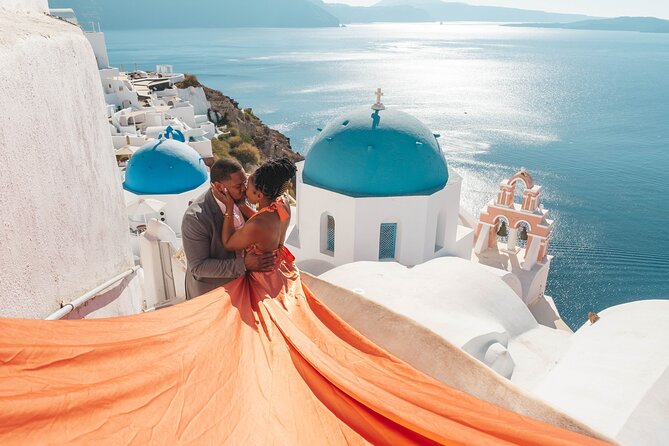 Flying Dress Santorini Photoshoot - Choosing the Perfect Flying Dress for Your Shoot