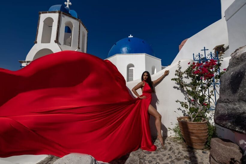 Flying Dress Santorini - Whats Included and Whats Not