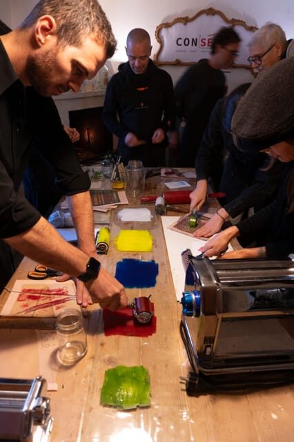 Foligno: creative craft printing workshop on SELF with tasting - An Authentic Artistic Experience in the Heart of Umbria