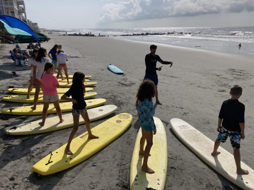 Folly Beach: Surf Lessons - The Breakdown: A Typical Session