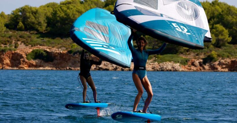 Fornells: Wing Foil Lesson with Gear in Menorca - The Gear and Facilities