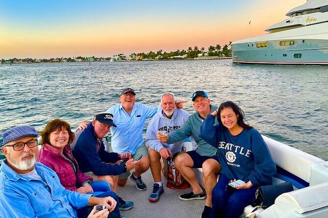 Fort Lauderdale Private Sunset Evening Cruise, 2.5-Hour Boat Tour - FAQ