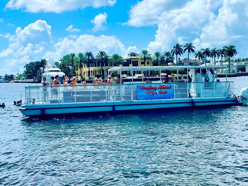 Fort Lauderdale: Scenic Boat Trip w/ Swim Stop & Inflatables - FAQs