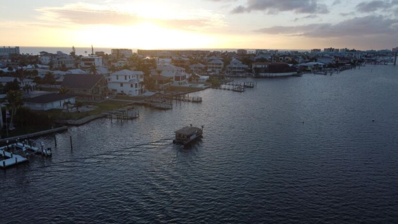 Fort Myers Beach: Adults only BYOB Tiki Pub Sunset Cruise - Key Points