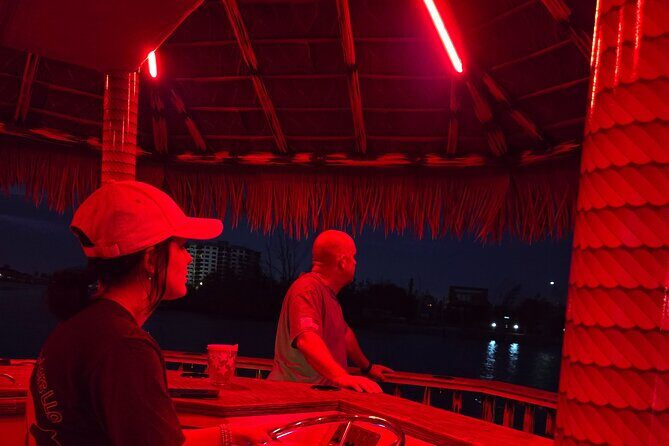Fort Myers Beach Daytime 90 minute Round Tiki Boat Cruise - FAQ