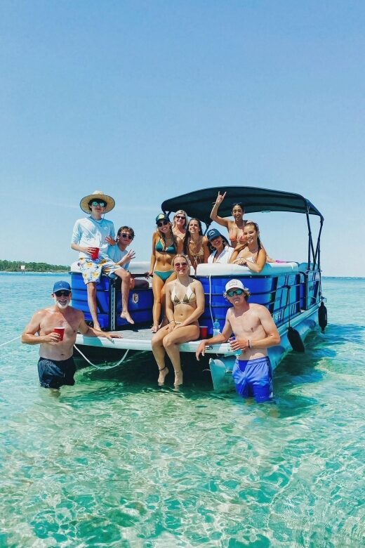 Fort Walton: Half Day Pontoon Boat Rental to Crab Island - Exploring the Gulf Islands National Seashore on a Pontoon