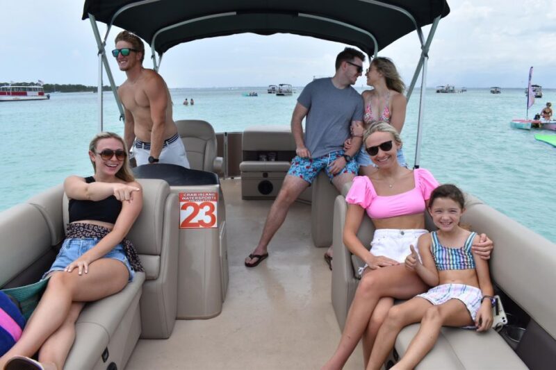 Fort Walton: Half Day Pontoon Boat Rental to Crab Island - The Experience from Others