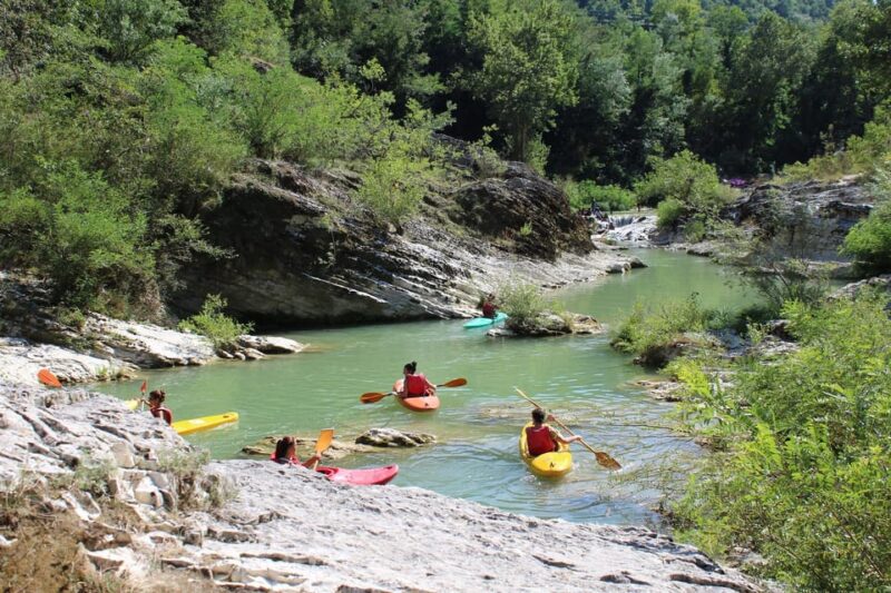 Fossombrone: Canoe Adventure at the Marmitte dei Giganti. - Key Points