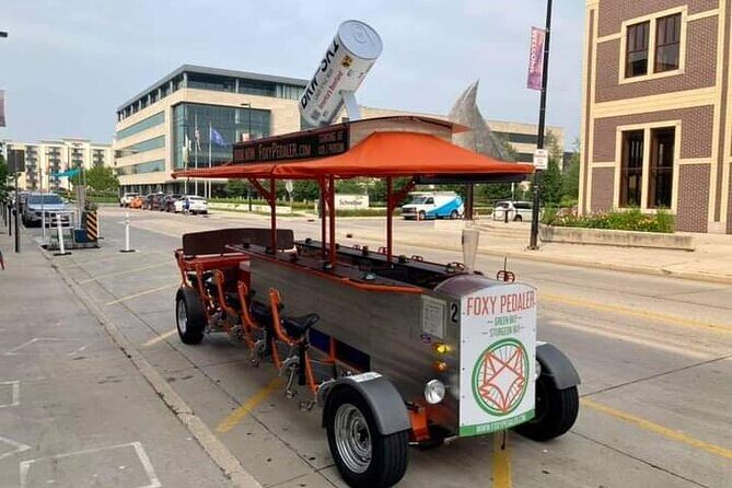 Foxy Pedaler Green Bay Party Bike Private Tour - Exploring Green Bay on the Foxy Pedaler