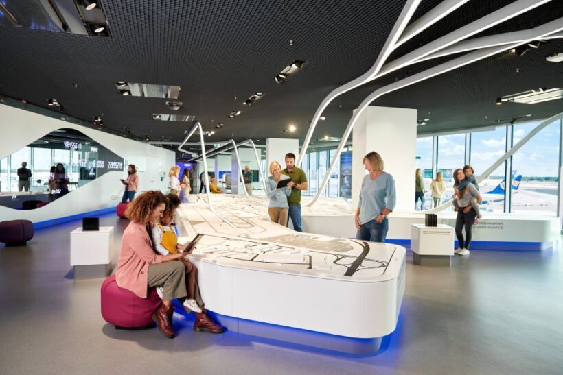 Frankfurt Airport: Fraport Visitor Center Entry Ticket - Augmented Reality and Real-Time Info Displays