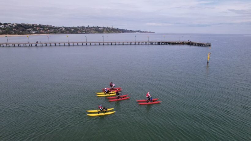 Frankston: Port Phillip Bay Water Bike Tour - Key Points