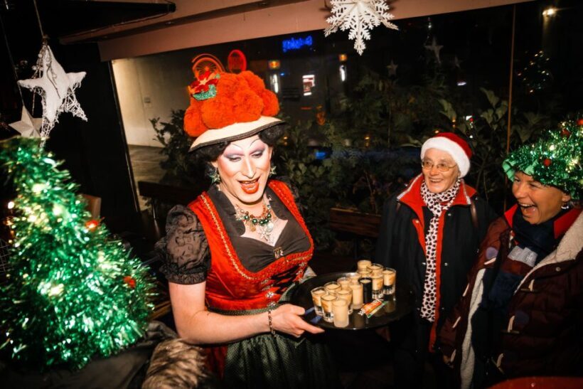 Freiburg: Christmas Tour with Drag Queen Betty BBQ - A Festive Spin in Freiburg’s Old Town