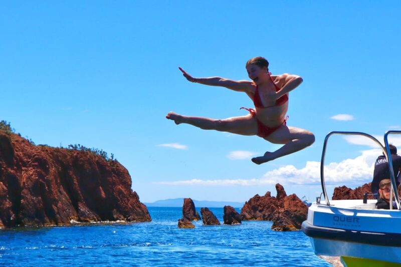 Fréjus: Sea and Creeks Boat Tour with Snorkeling and Drinks - FAQ