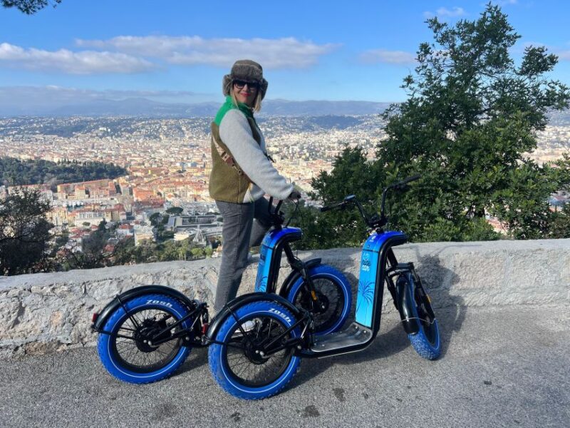 French Riviera : Guided Visit on a E-Scooter - Key Points