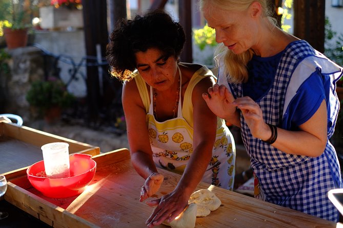 Fresh pasta and dinner in my biogarden - An Authentic Cultural Connection