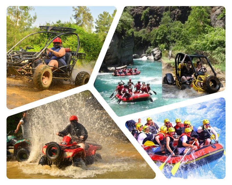 From Alanya, Antalya, Kemer: Rafting And Buggy or Quad Tour - Frequently Asked Questions