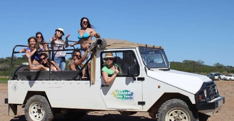 From Albufeira: Half-Day Algarve Jeep Safari - The River Swim and Nature