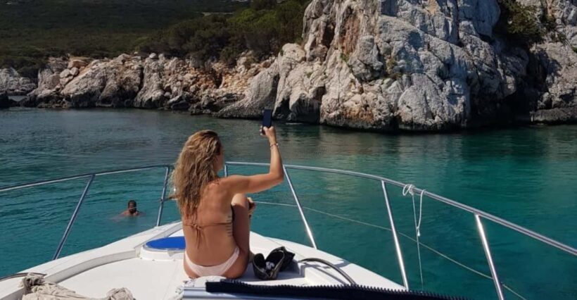 From Alghero: private day boat trip to Porto Conte Park - An Authentic Sardinian Water Adventure
