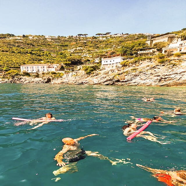 From Amalfi: Coast & Furore Fjord Boat Tour with Swim Break - Key Points