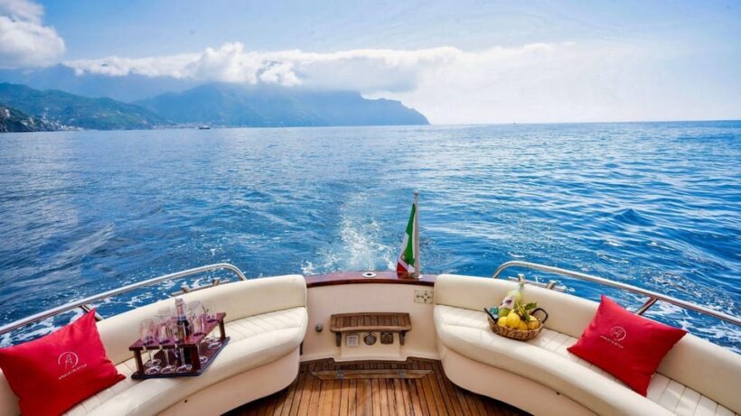 From Amalfi: private 12m boat tour of the Amalfi Coast - Summary