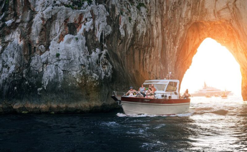 From Amalfi: Small Group Boat Excursion to Capri Island - The Boat Cruise: Sights and Stops on the Water