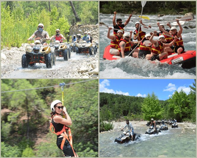 From Antalya, Belek, Side : River Rafting, Zipline, Atv Tour - Who Should Consider This Tour?