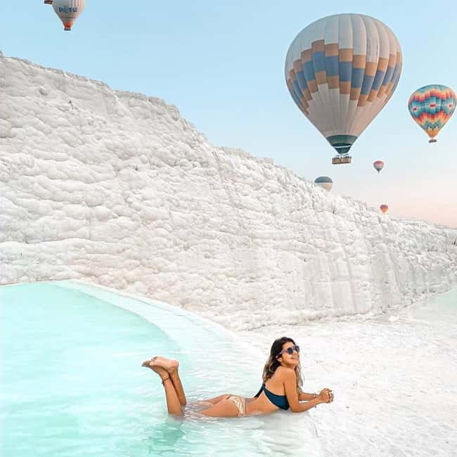From Antalya: Pamukkale Hot Air Balloon Flight with Lunch - An Overview of the Experience