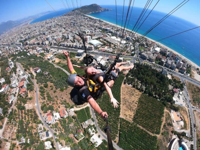 From Antalya/Side: Tandem Paragliding in Alanya - The Real Traveler Feedback