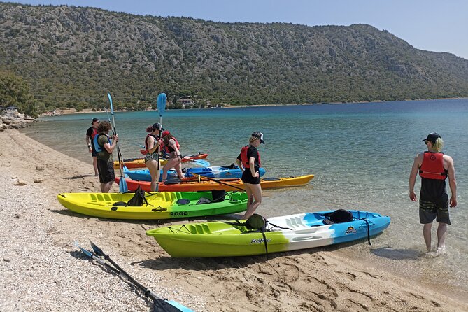 From Athens: Half-Day Sea Kayak Tour at the Corinthian Gulf - Exploring the Alkyonides Gulf